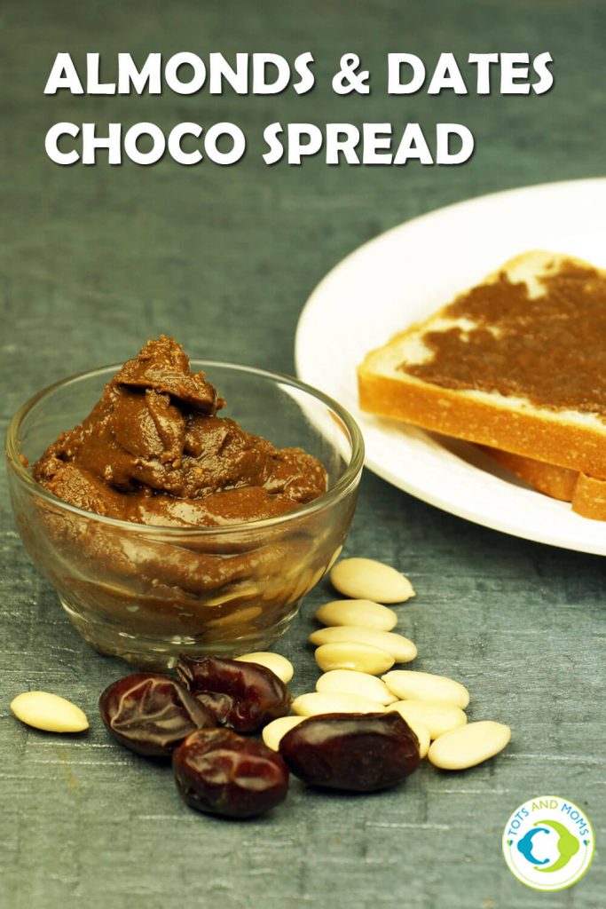 Almonds & Dates Choco Spread for Toddlers and Kids