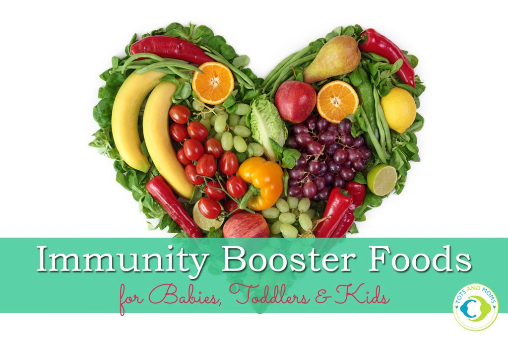 Immunity Booster Foods for Babies, Toddlers and Kids