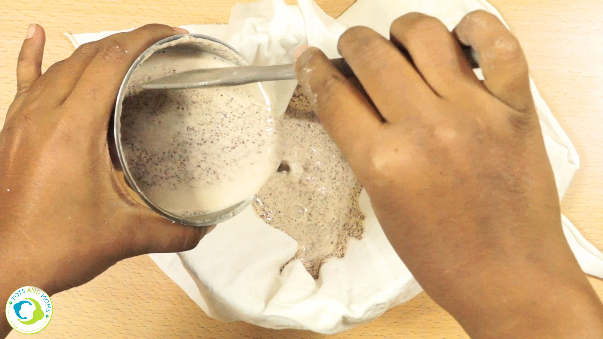 Sprouted Ragi Paal Koozh / Sprouted Ragi Milk Porridge for Babies ...