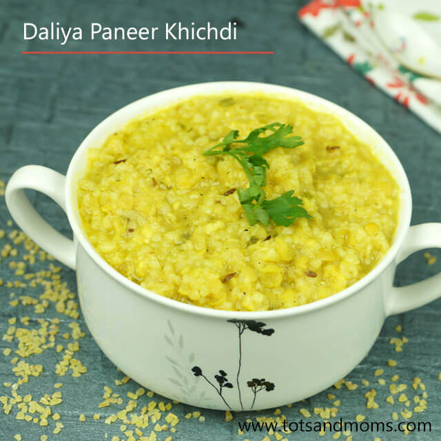 DALIYA PANEER KHICHDI for Babies & Kids