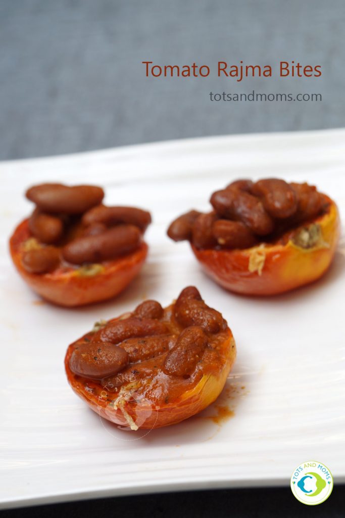 Tomato Rajma Bites for Kids and Family