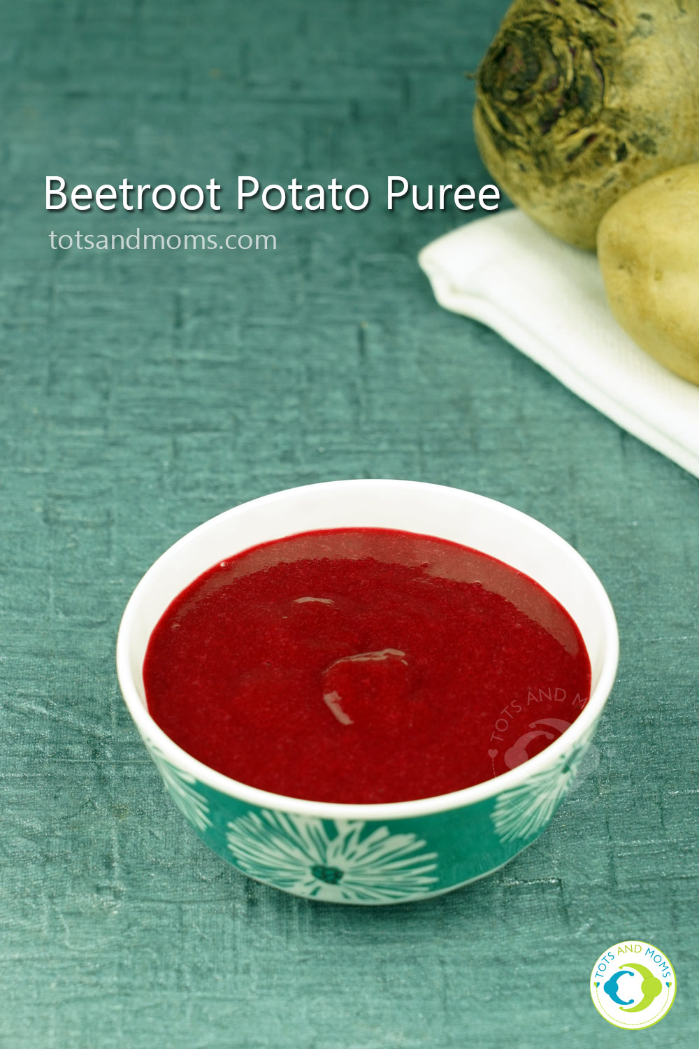 Beetroot Potato Puree for Babies and Toddlers