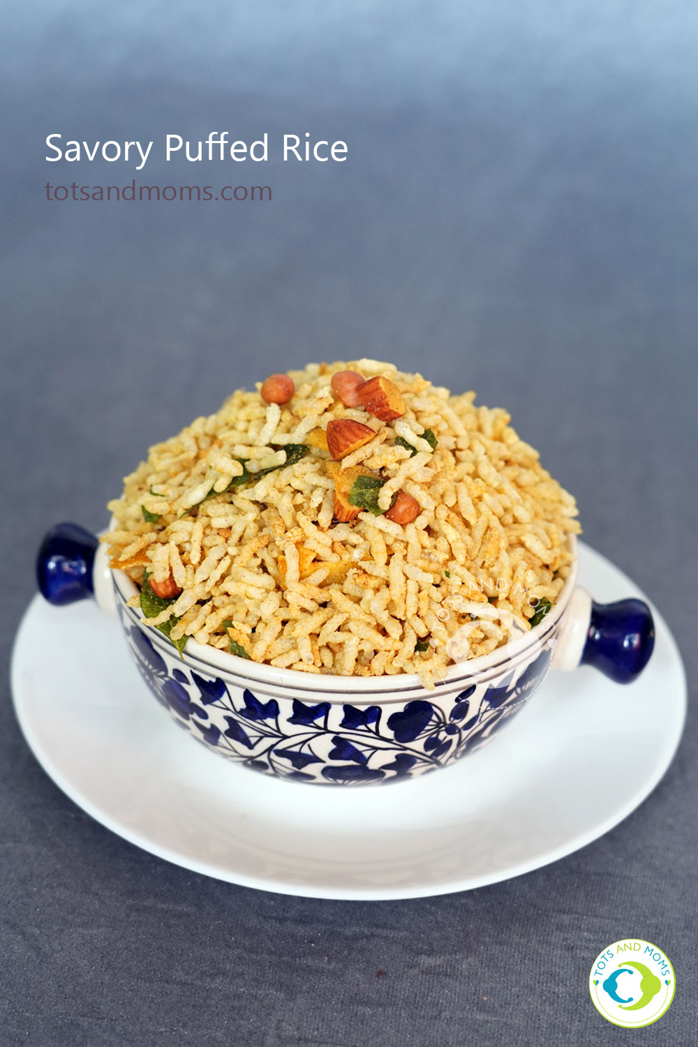 Savory Puffed Rice for Toddlers & Kids